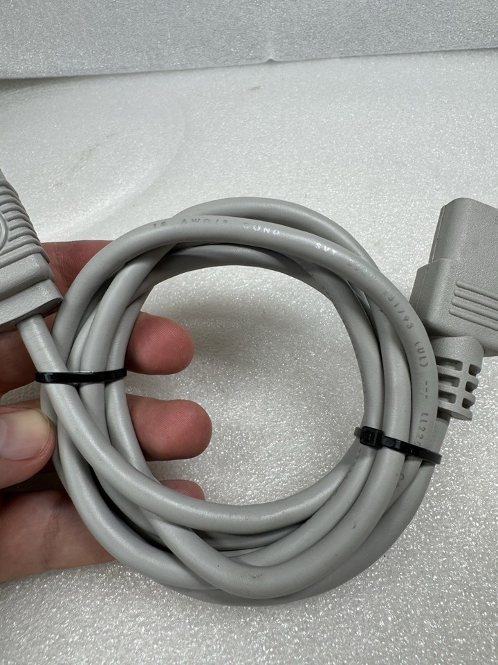 Vintage OEM Apple Macintosh Computer AC Power Cord, 7-1/2 FT *MADE IN ...