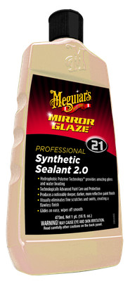 Meguiar's Mirror Glaze M2116 Synthetic Automotive Finish Sealant (16 oz ...
