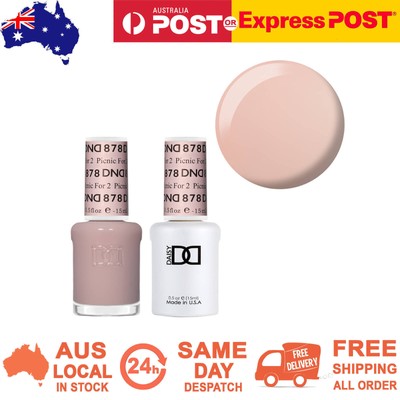 DND 878 Picnic For 2 - DND Collection Nail Gel & Lacquer Polish Duo ...