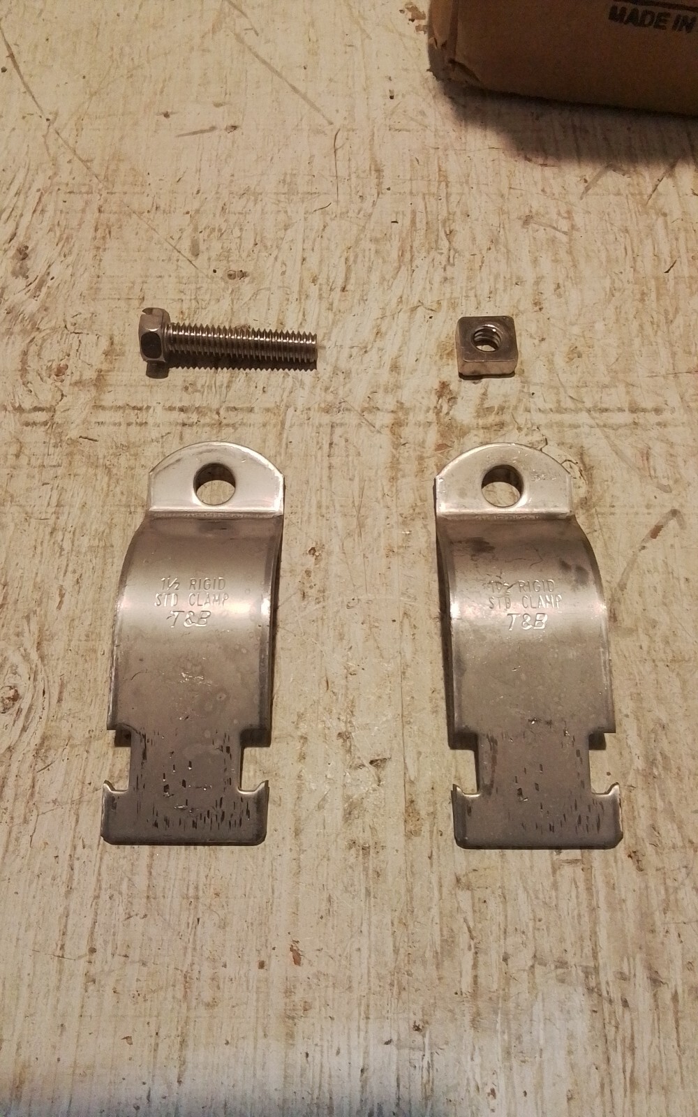 38 PIECES Iron Pipe Conduit Clamp RIGID Steel 1 1/2" - SW44 | eBay