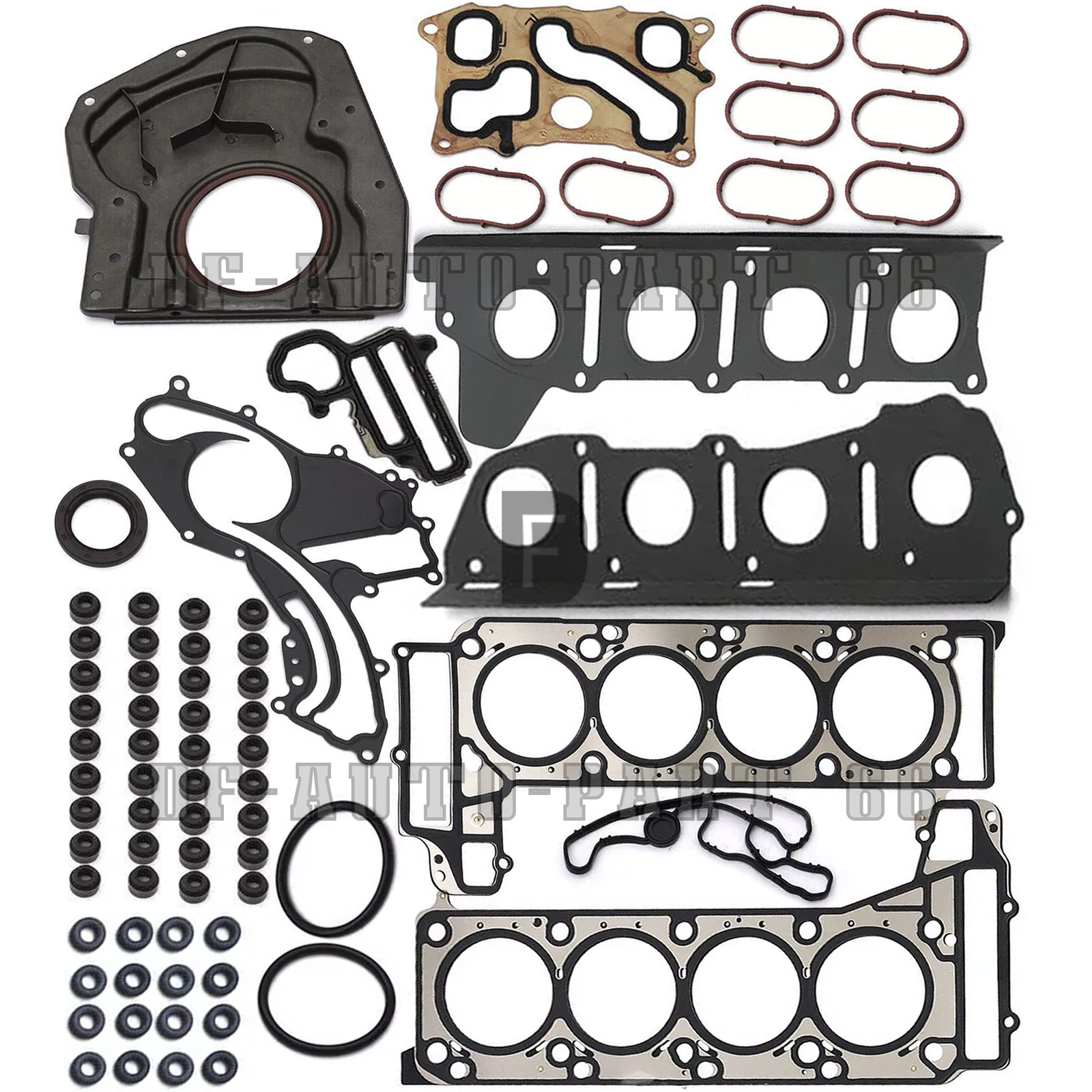 Engine Overhaul Pistons Gaskets Set For Mercedes-Benz S500 W212 W221 ...