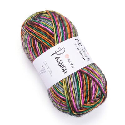 5 x 100g Yarnart Passion, aran knitting yarn, variegated 1254 | eBay UK