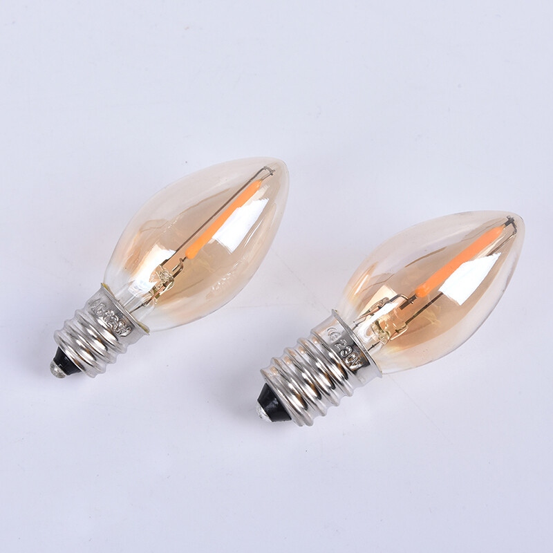 E14/E12 C7 Led Bulb 0.5W LED Lamp LED Filament Light Chandelier LED ...