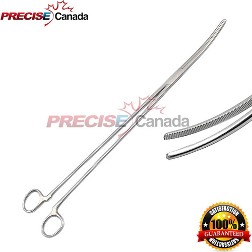 Mega Long Hemostats Forceps 24" Non Locking Curved Tool Stainless Steel ...