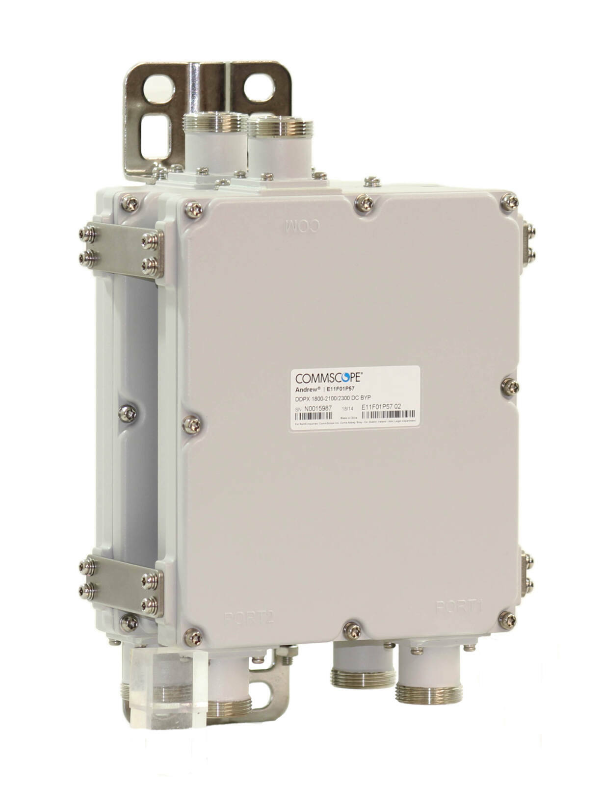 *NEW* Commscope E11F01P57 2X Diplexer 1/pkg 1800-2100/2300-2400, DC ...