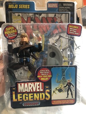 Marvel legends Long shot Action Figure Mojo Lower Right Longshot X Men ...