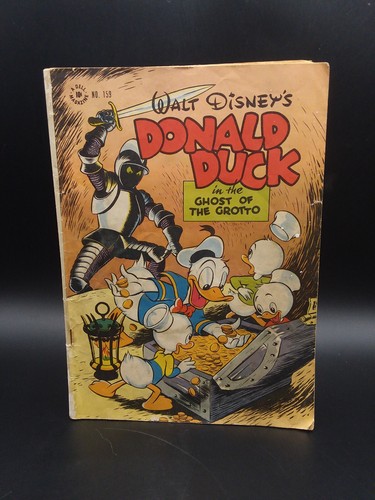 Dell Four Color Comics 1947 #159 Donald Duck Ghost of the Grotto, Carl ...