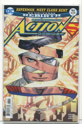 Action Comics-Superman #964 NM Rebirth Superman Meet Clark Kent DC ...