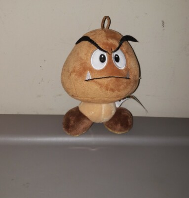 Little Buddy Super Mario Bros Goomba 6" Plush Toy Doll Stuffed Animal ...