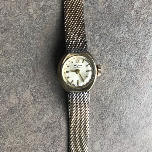 Vintage Wyler Incaflex Swiss 10k GP Bezel Ladies Woman’s Watch Bin O | eBay