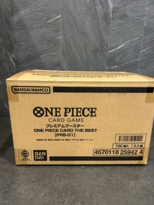One Piece Card Premium THE BEST PRB-01 Japanese SEALED Case(10 Boxes ...