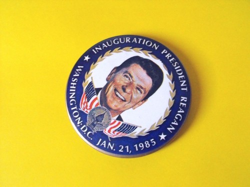 1984 RONALD REAGAN CAMPAIGN Inauguration BUTTON PINBACK | eBay
