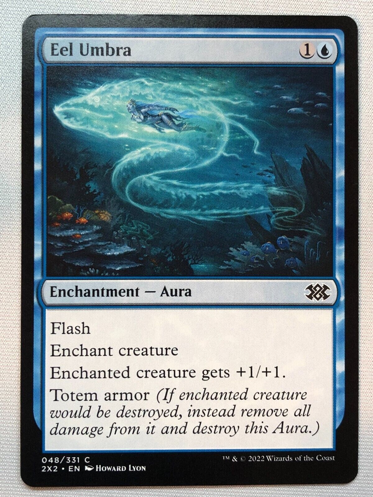 MTG Double Masters 2022 Eel Umbra 48 NM/M | eBay