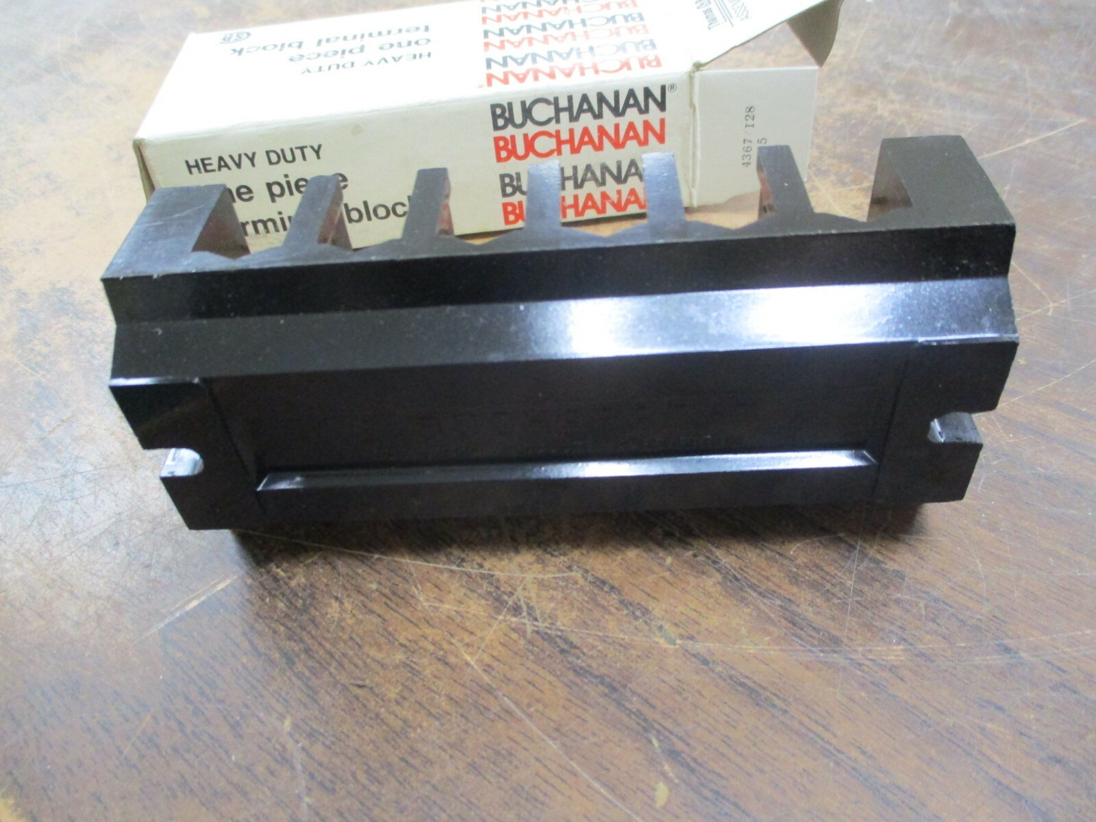 Buchanan+Heavy+Duty+One+Piece+Terminal+Block+B106-bu+6+Circuits+Surplus for sale online | eBay
