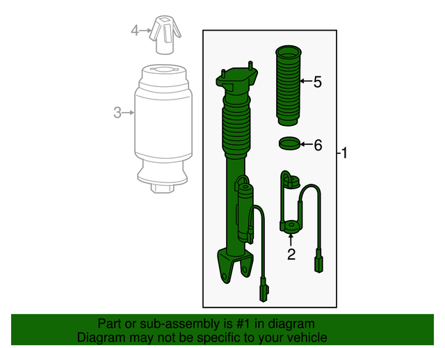 Genuine Mercedes-Benz Shock Absorber 1663200930 OEM for sale online | eBay