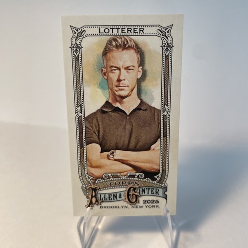 2025 Topps Allen & Ginter Mini BROOKLYN BACK Andre Lotterer /25 Rare ...