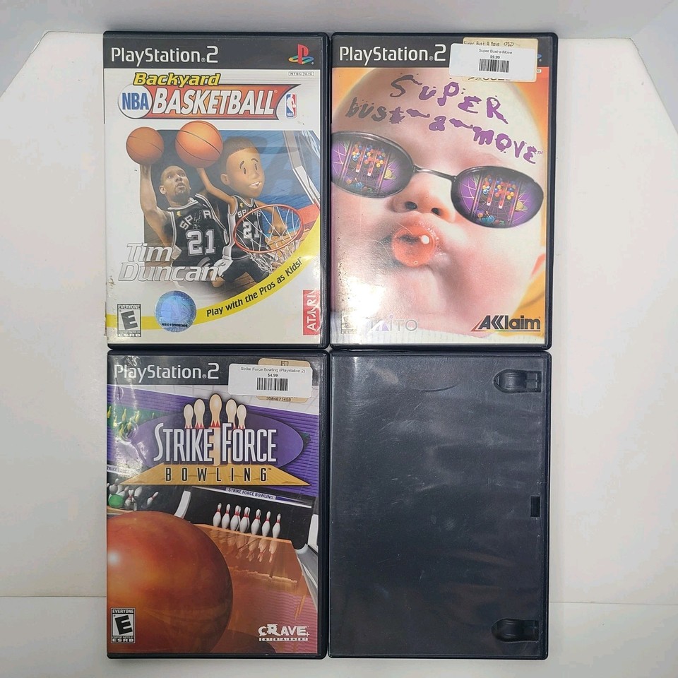 Sony Playstation 2 PS2 Game Bundle Lot 20 Some CIB Some Disk Scratches ...