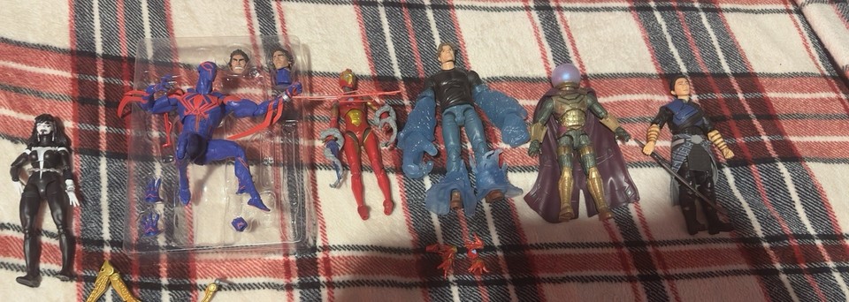 Marvel Legends Figure Set CT Toys Spiderman 2099, Iron Spider | eBay