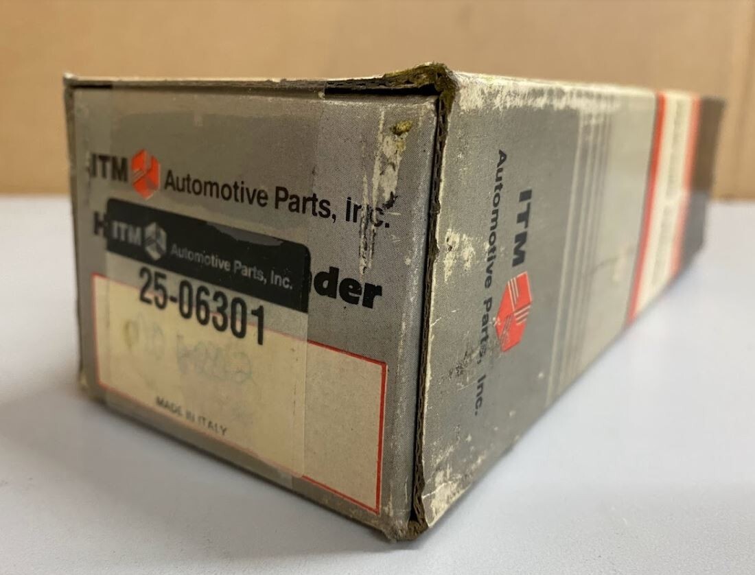 ITM Brake Master Cylinder - 25-06301 / M-06202 - Fits Fiat X-1/9 74-88 ...