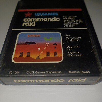 Commando Raid (Atari 2600, 1982) | eBay