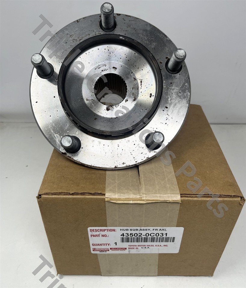 Toyota Genuine 43502-0C031 Hub Sub-Assy Front Axle 435020C031 OEM | eBay