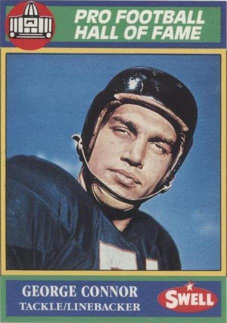 1990 Swell Pro Football Hall of Fame - George Connor #83 for sale ...