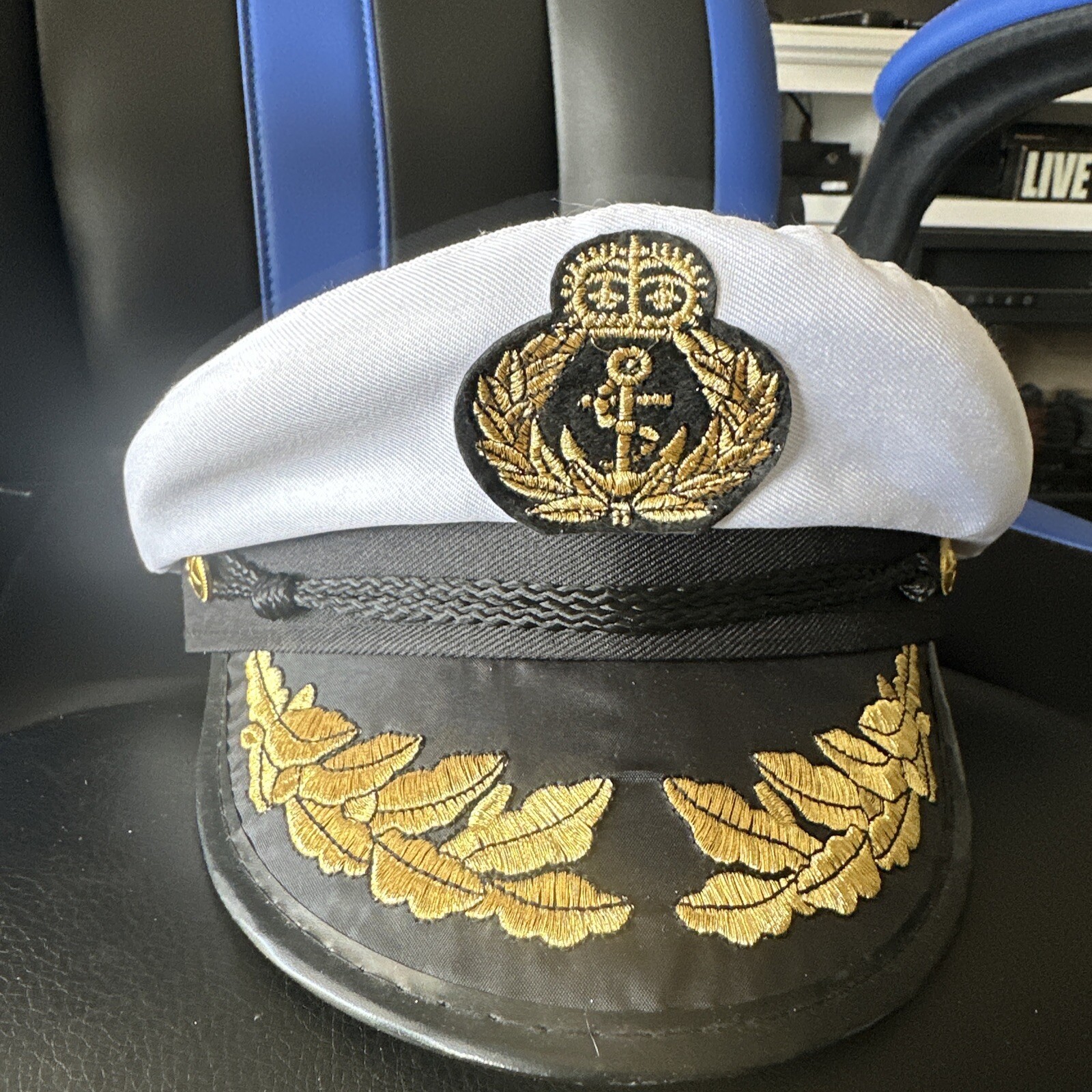 Captain Hat Sailor Hat Boat Captain Hat for Themed Pa… - Gem