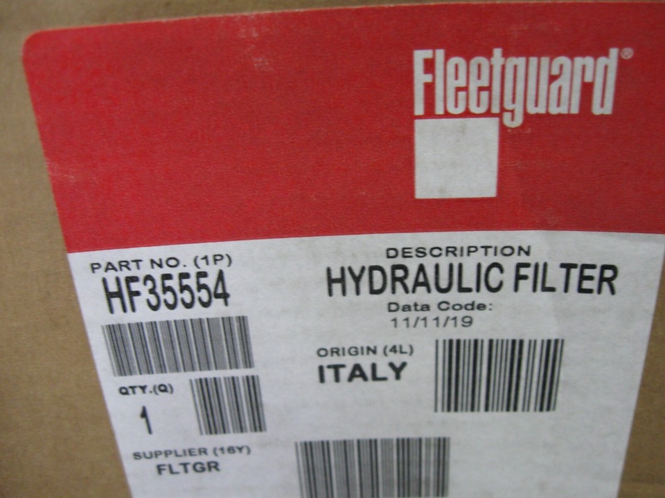 Fleetguard HF35554 Hydraulic Filter | eBay