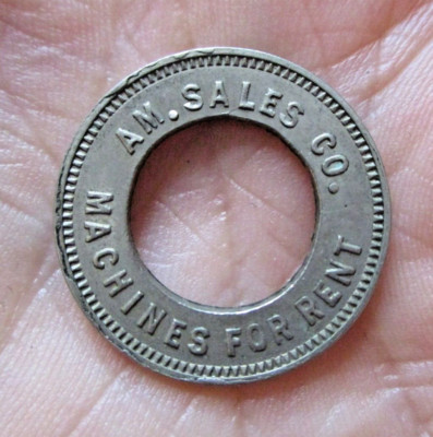 Chicago Illinois AM Sales Co (SLOT) Machines For Rent Token American ...