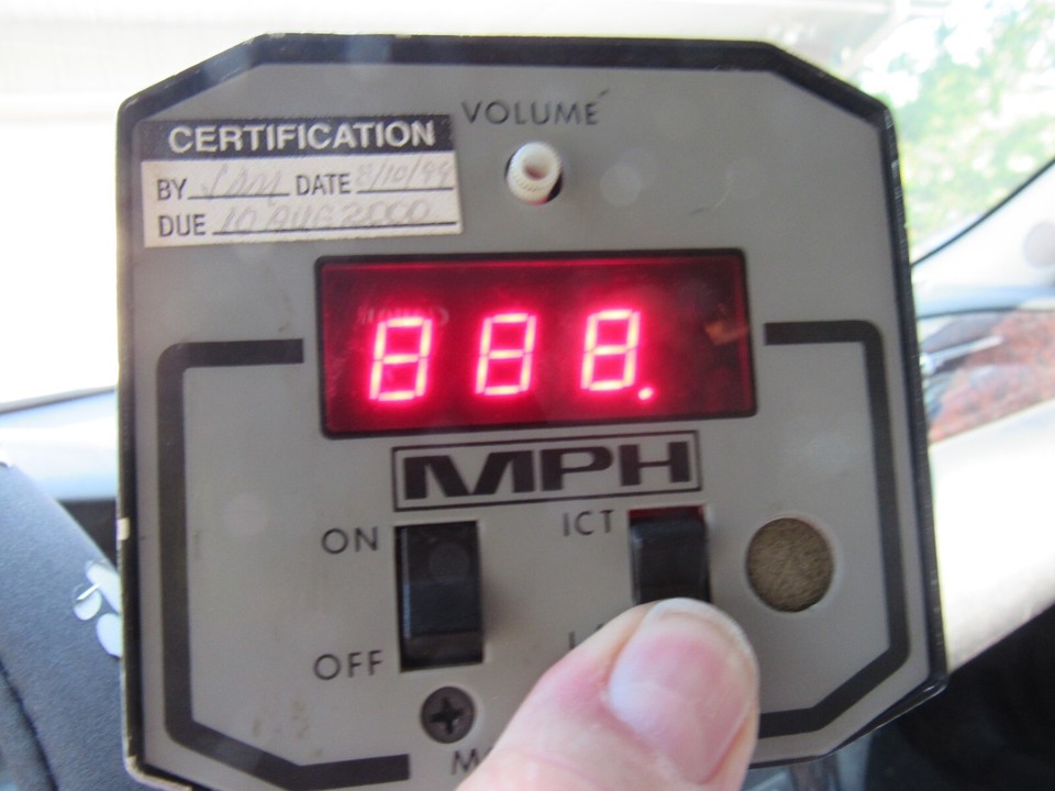 MPH K-15 police radar/ Hand Held | eBay