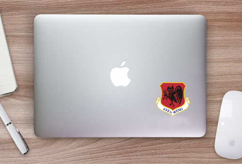 432d Wing Patch Vinyl Decal - Variety of Sizes Available | eBay