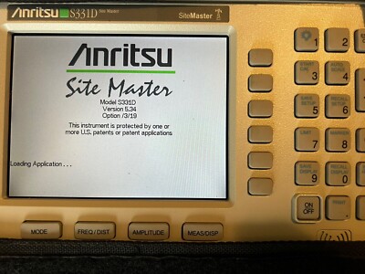 Anritsu S331D Site Master Cable & Antenna Analyzer SiteMaster Opt 3/19 ...