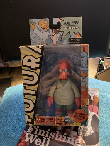 Futurama Zoidberg action figure robot devil build-a-bot part Toynami ...