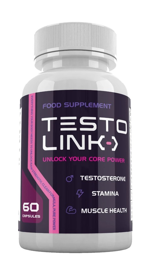 TESTO LINK Capsules for Men – Daily Food Supplement | 1 Month Supply ...