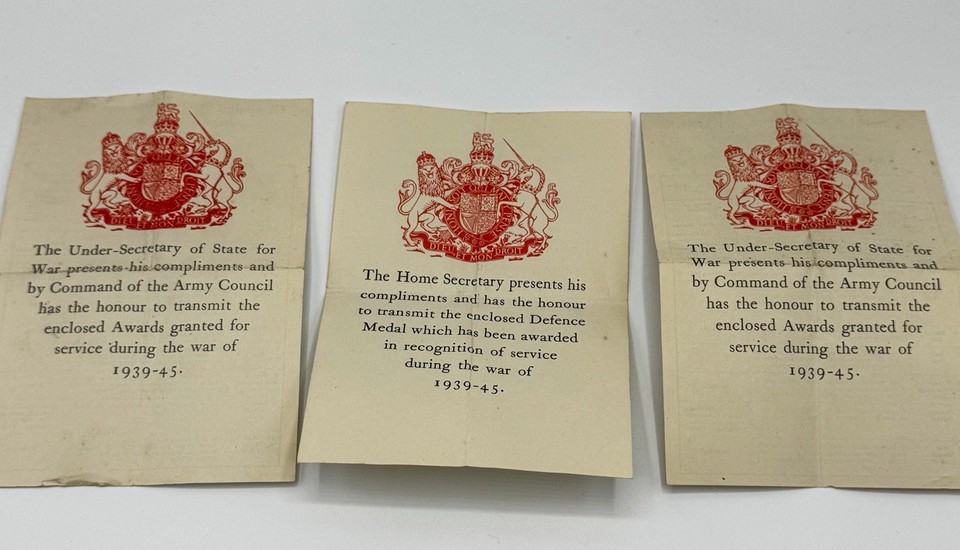 WW1 & WW2 British Medal Group RAF Royal Fusiliers Africa Star & 3 ...