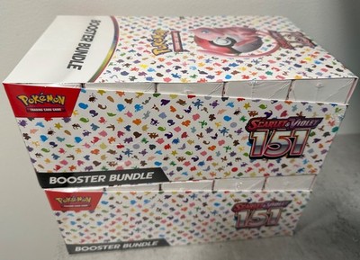 Pokemon 151 Booster Bundle Display Factory Sealed (10 x 6 Boosters)! | eBay