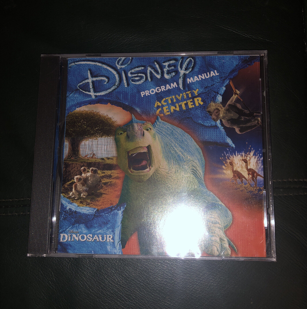 NEW Sealed Disney Dinosaur Junior Games Activity Center CD-Rom PC Video ...