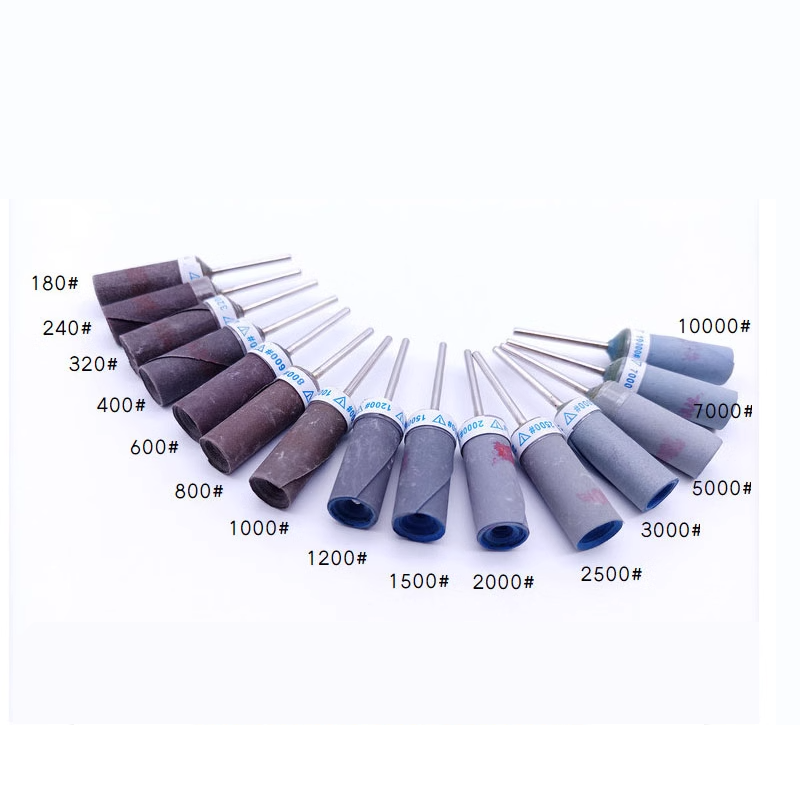 2.35mm Shank Wet Dry Sandpaper Sanding Bar Rod Abrasive Stick 180 ...