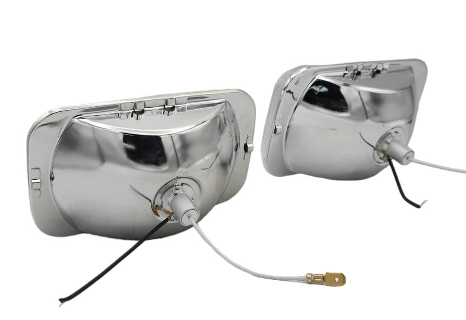 smd led SEALED BEAM H4701 / H4703 Headlight Conversion with h3 led ...