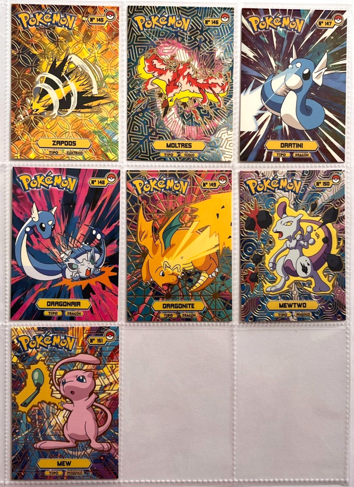 2025 POKEMON ATTACK KANTO 1st Gen Full Set 151/151 Cards Top Peru TCG ...
