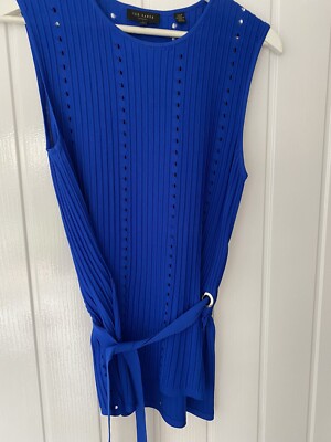 Ted Baker Electric Blue tunic style top | eBay UK