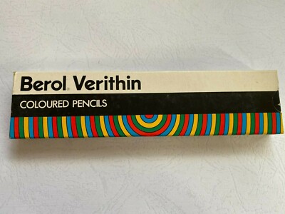 Berol Verithin - Coloured Pencils Boxes of 12 | eBay