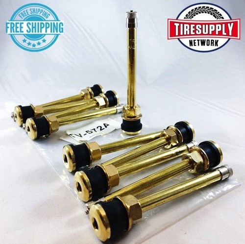 TR572 High End Tubeless Truck Valve Stem (10 piece) TV-572A Straight 3 ...