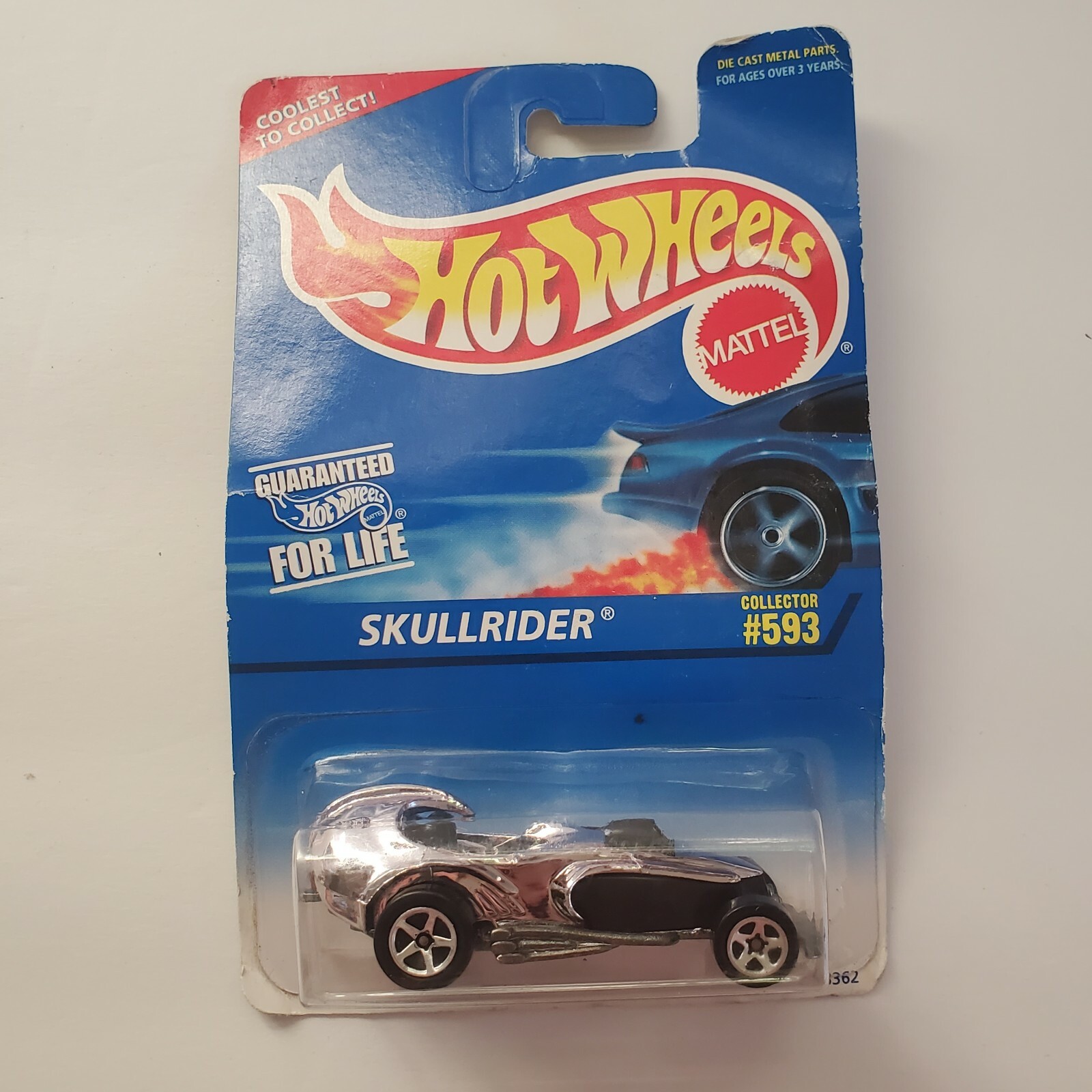 Vintage 1995 Hot Wheels #593 Skullrider bottom of car reads 1993 | eBay