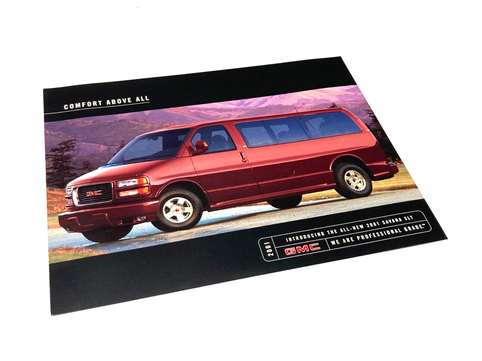 2001 GMC Savana SLT Information Sheet Brochure | eBay