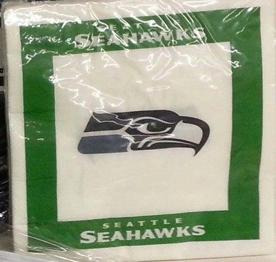 NFL Seattle Seahawks Team Napkins, NEW (Package of 48) | eBay