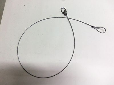 Hilltop Outdoor 5' Snare Extensions Trapping Dog Proof Tie Off Cable (1 ...