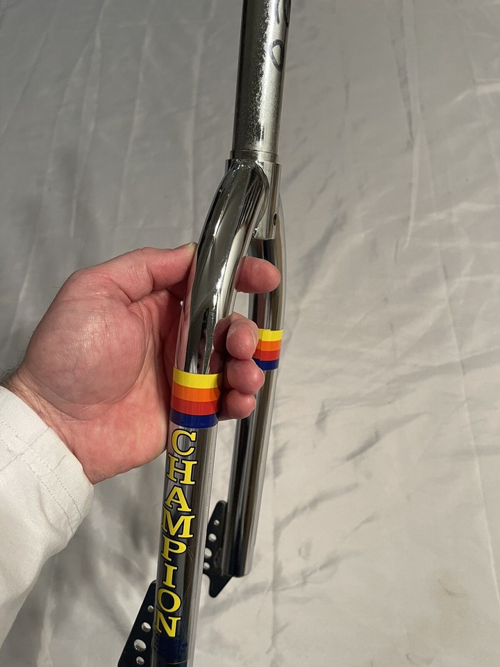 KNOCK OFF CHAMPION 20” FORKS OLD SCHOOL BMX GT HUTCH FORK HARO VDC JMC ...