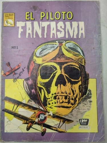 EL Piloto Fantasma #1 Mexico Spanish 1964 Comic | eBay