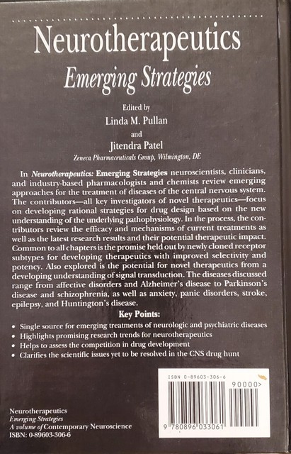 Contemporary Neuroscience Ser.: Neurotherapeutics : Emerging Strategies ...